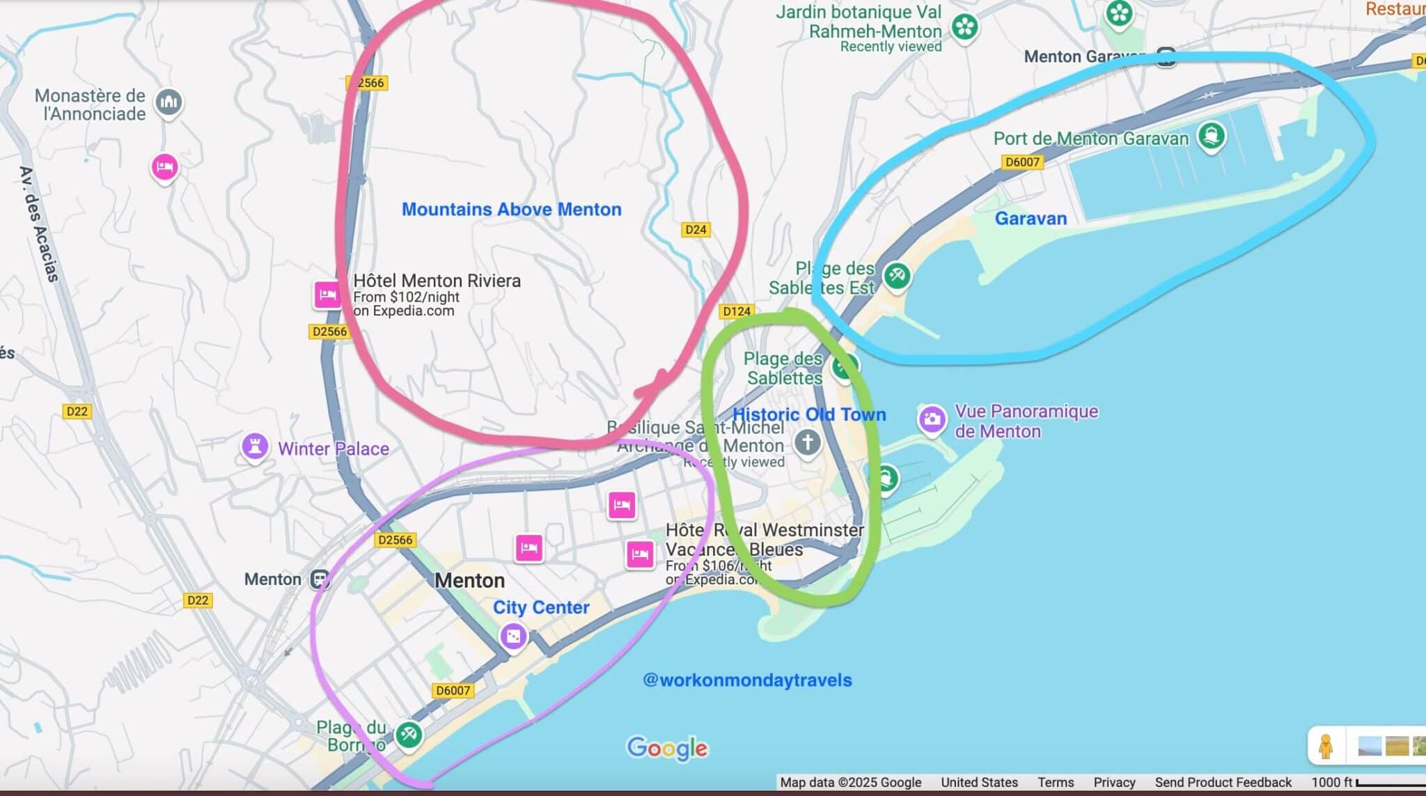 Where to Stay in Menton: Best Location + a Great Hotel Recommendation!